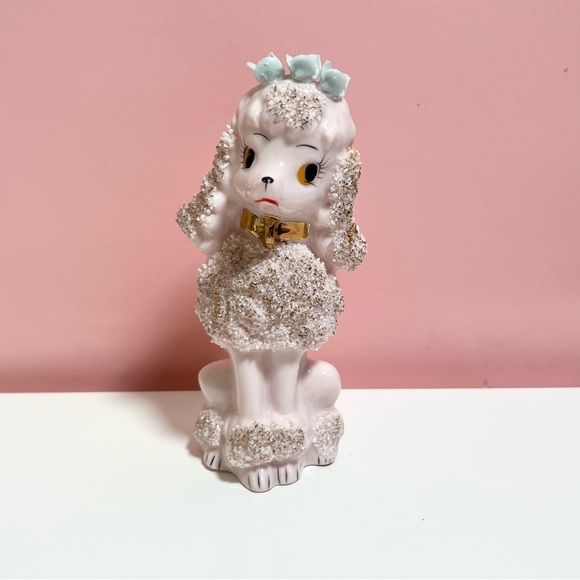 Vintage | Accents | Vintage Retro Pastel Poodle Figurine | Poshmark